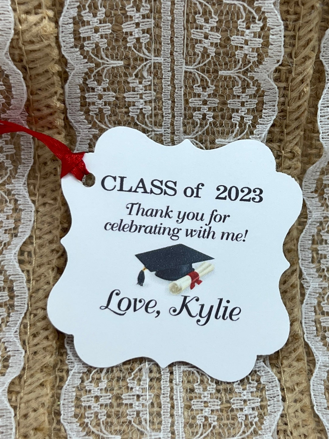 Graduation Favor Tags, Thank You Tags, Gift Tags, Graduation Tags ...