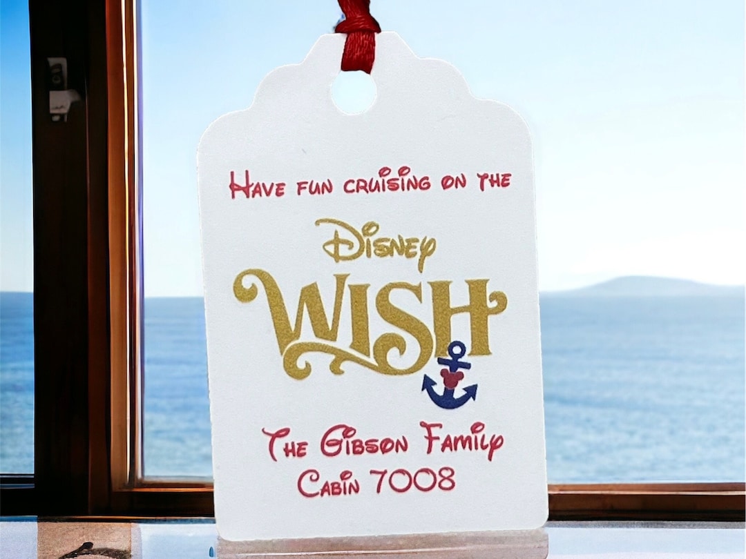 Fish Extender Tags, Disney Cruise, FE Tag, Fish Exchange Gift Tag ...