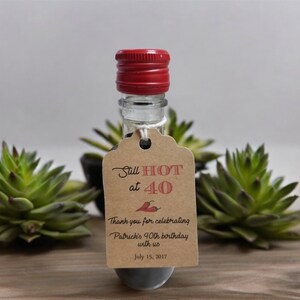 Still Hot at 40 Tags, Birthday Tags, Still Hot Tags, Thank You Tags ...