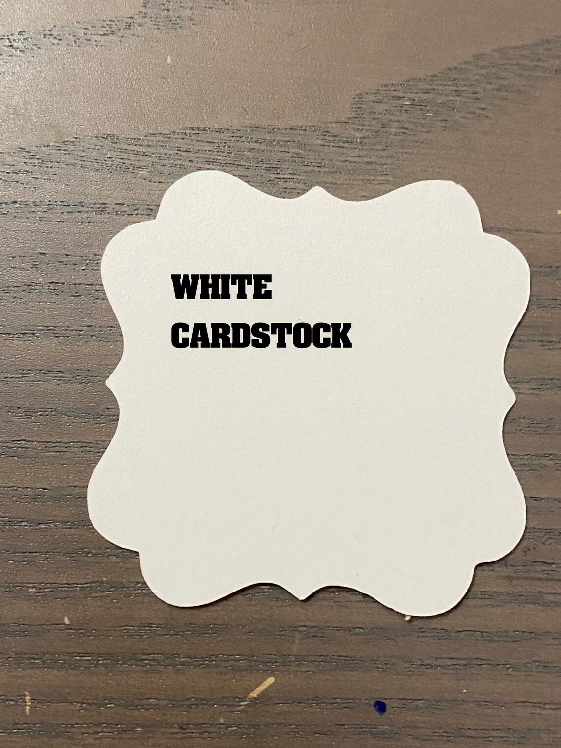 Personalized Favor Tags 2x2 or 2 Thank You Tags | Etsy