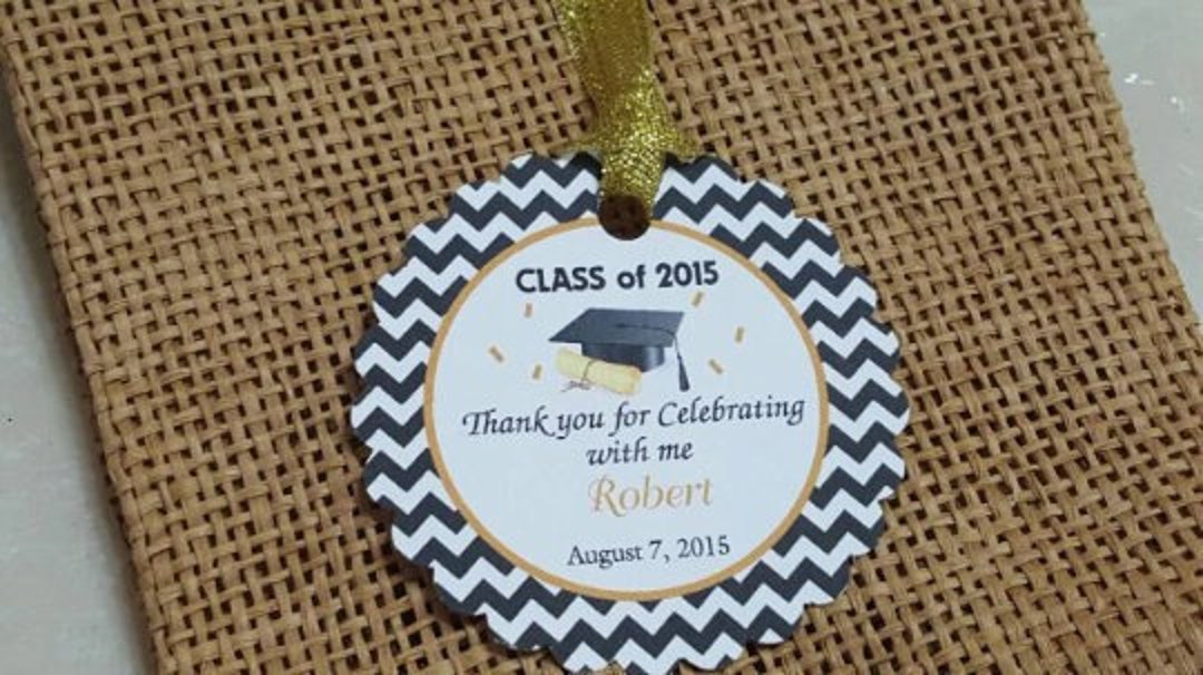 Graduation Favor Tags, Thank You Tags, Gift Tags, Graduation Tags ...
