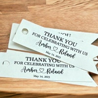 Wedding Tags - Etsy