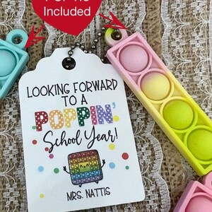 Pop It BACK TO SCHOOL, Fidget Poppin for Boys Girls Kids, Class ...