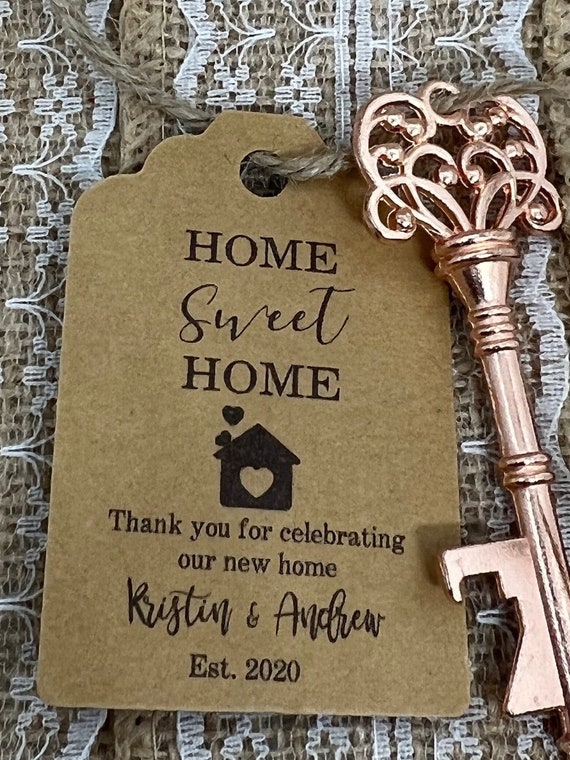 Key Bottle Openers AND Tags Housewarming Party Skeleton Key - Etsy