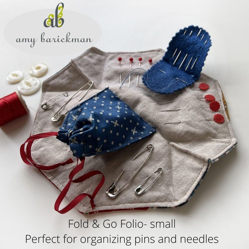 Fold & Go Folio, Instant Downloadable Sewing Craft Pattern by Amy ...