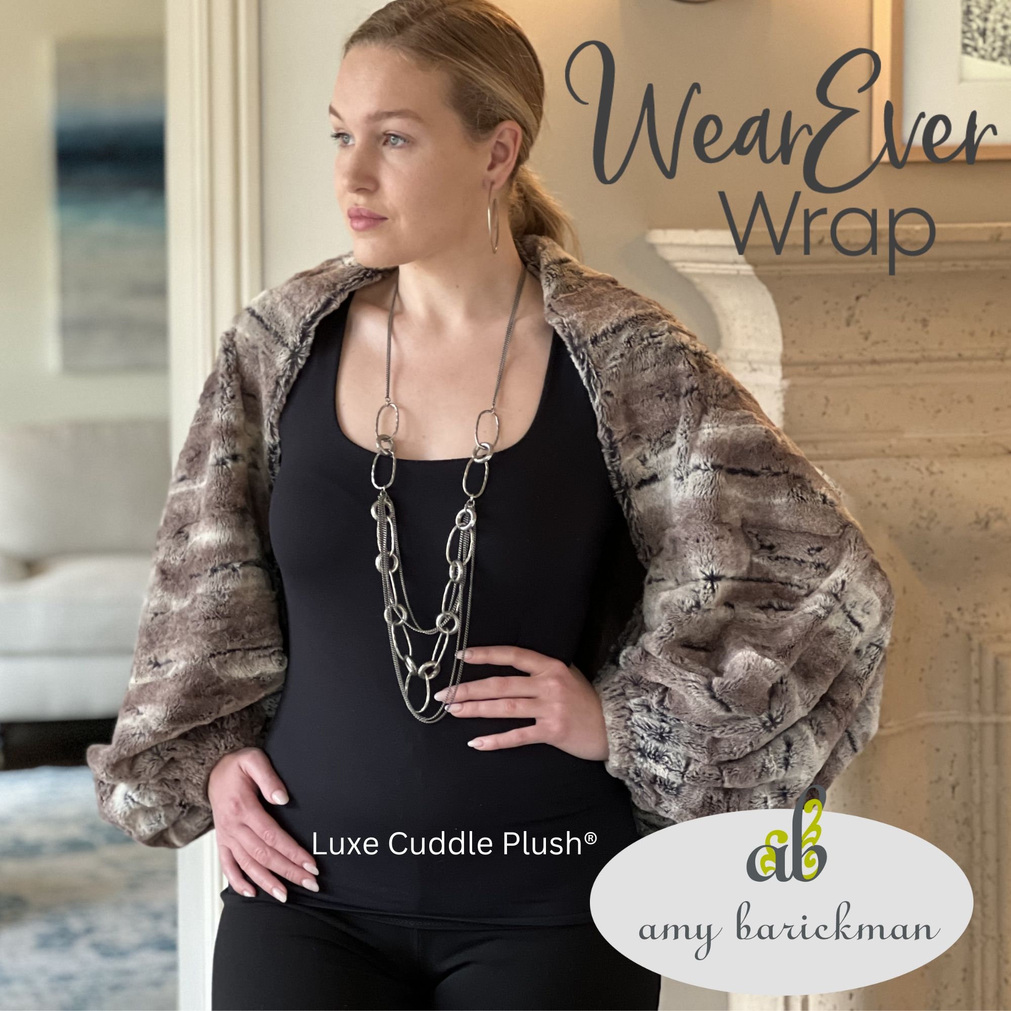 Wearever Wrap, Instant Downloadable Sewing Pattern, by Amy Barickman, a ...