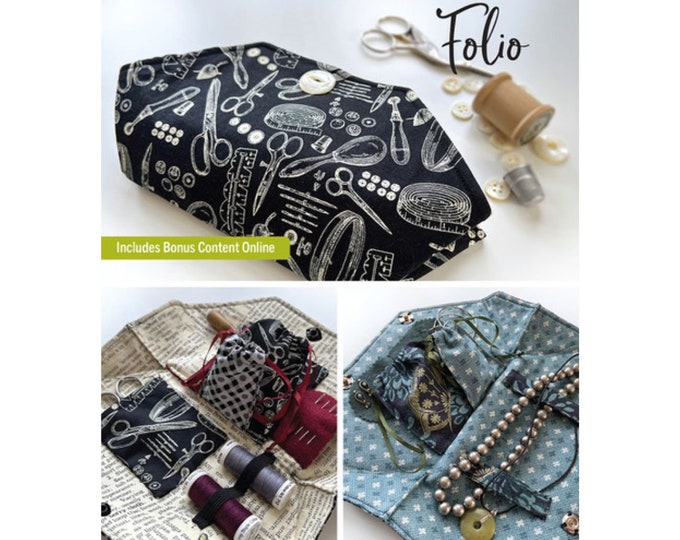 Fold & Go Folio Instant Downloadable Sewing Craft Pattern by - Etsy