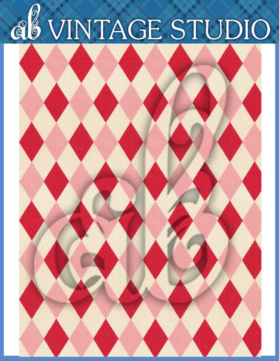 Harlequin Pattern Fabric