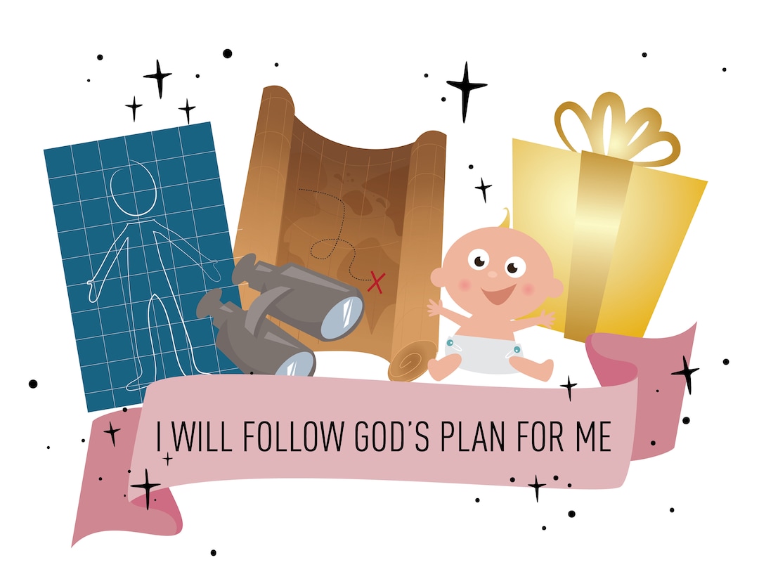 Primary Song "i Will Follow God's Plan for Me" - Etsy