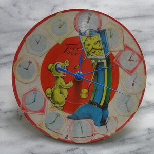 Tic Tock Record Clock for Children - Etsy