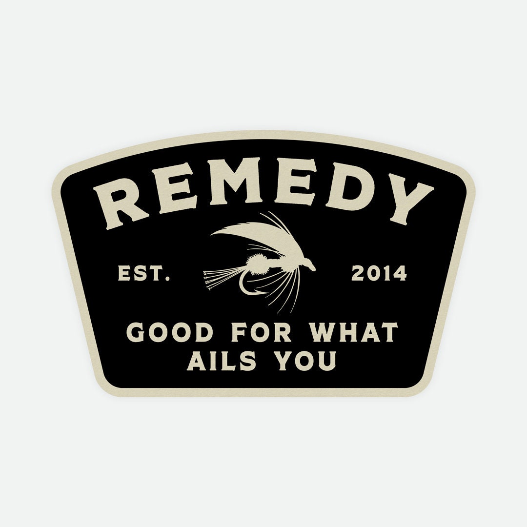 Remedy Badge Decal - Etsy