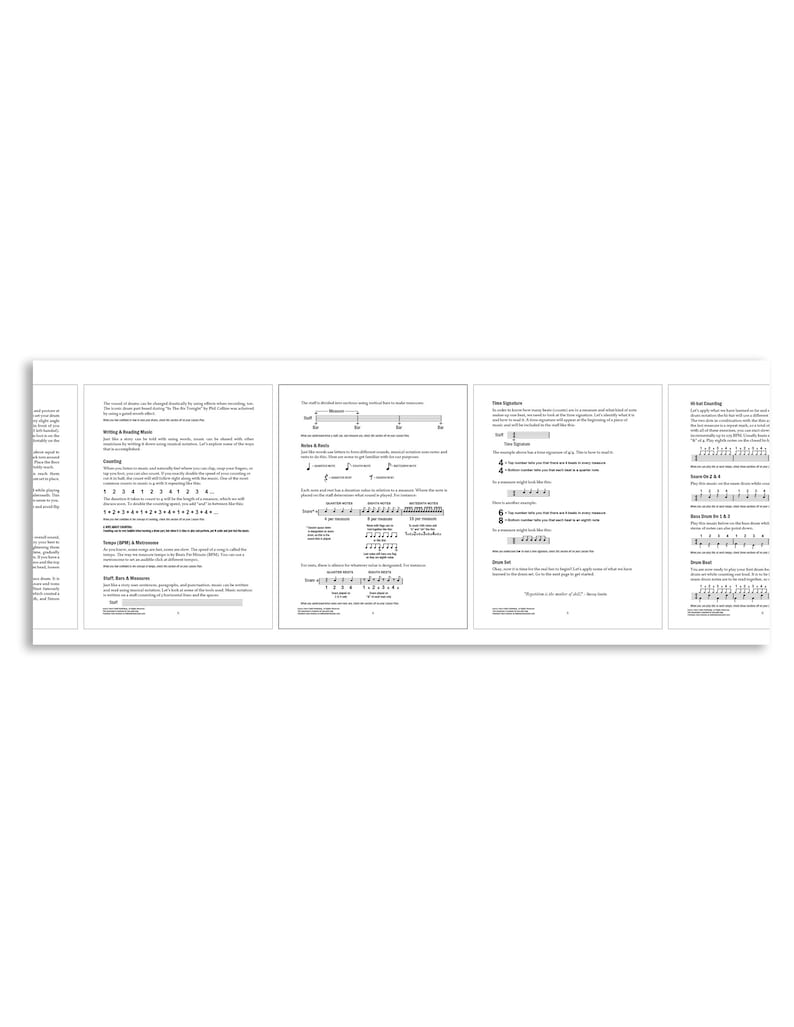 Drum Instructor Lesson Plan Packet for New Drummers From on the Drums ...