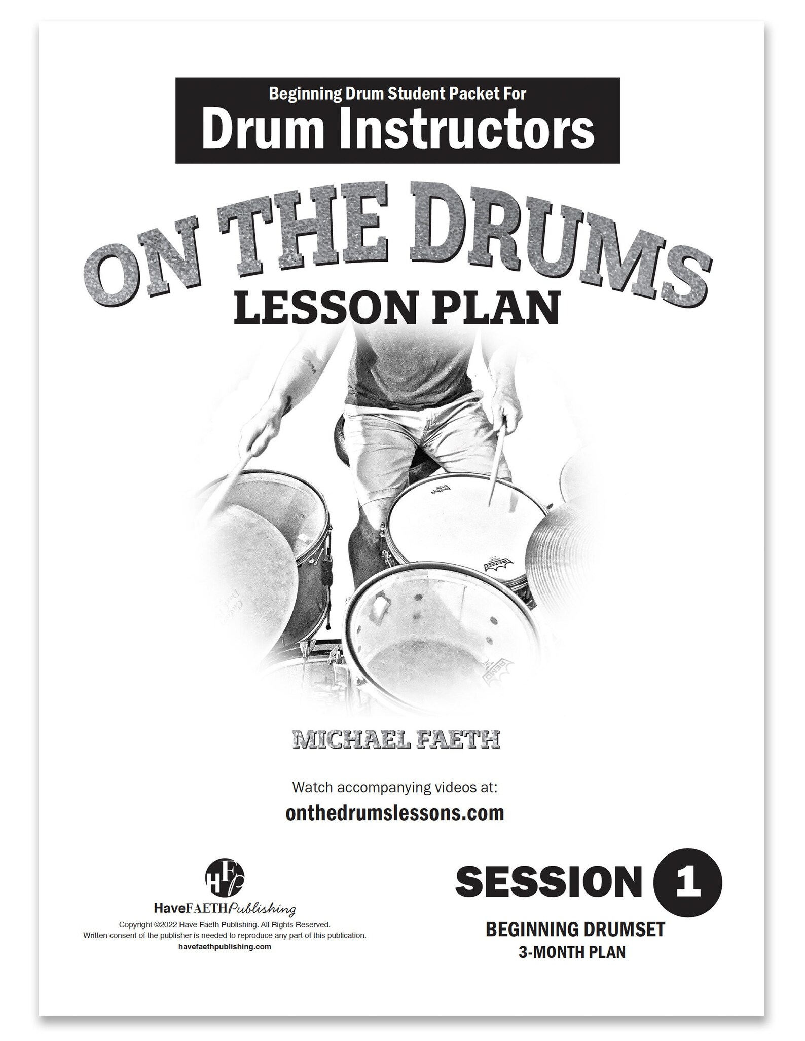 Drum Instructor Lesson Plan Packet for New Drummers From on the Drums ...