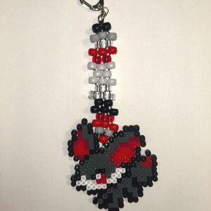 Fennekin Sprite Pokémon Pixel Art Kandi Bead Keychains - Etsy