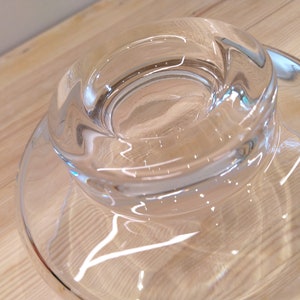 Vintage Fruit Bowl Tapio Wirkkala for Iittala Finland future Clear ...