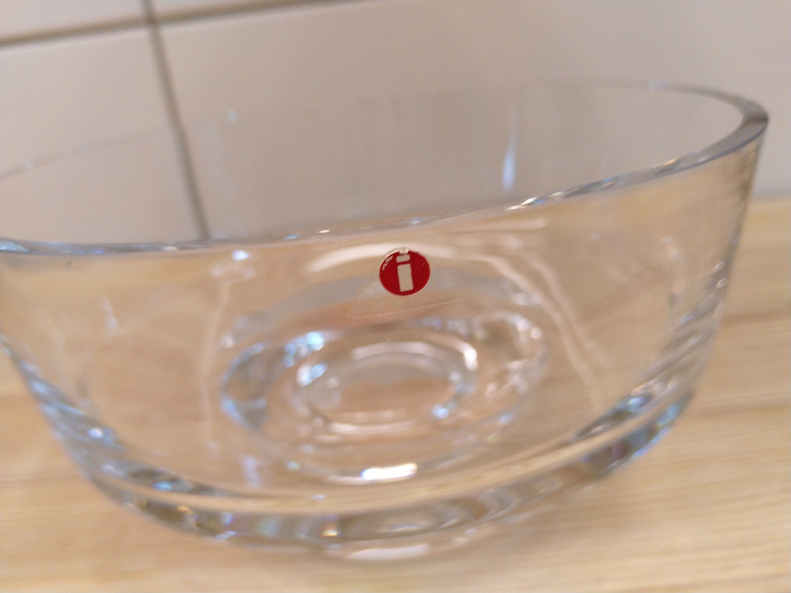 Vintage Fruit Bowl Tapio Wirkkala for Iittala Finland future Clear ...