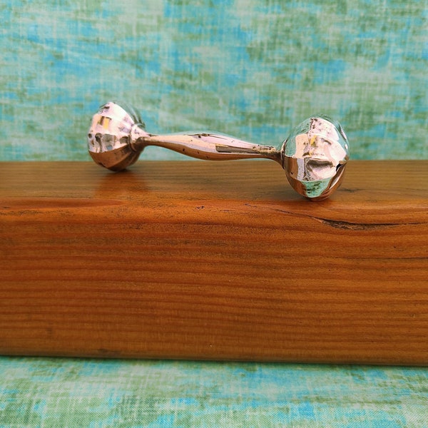 Sterling Baby Rattle - Etsy