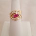 Custom-made 14k Ruby & Channel-set Diamond Ring EB494 - Etsy