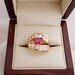 Custom-made 14k Ruby & Channel-set Diamond Ring EB494 - Etsy
