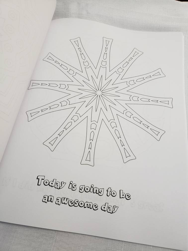 Colouring Book Bundle for Kids and Teens. Color 100 Positive ...