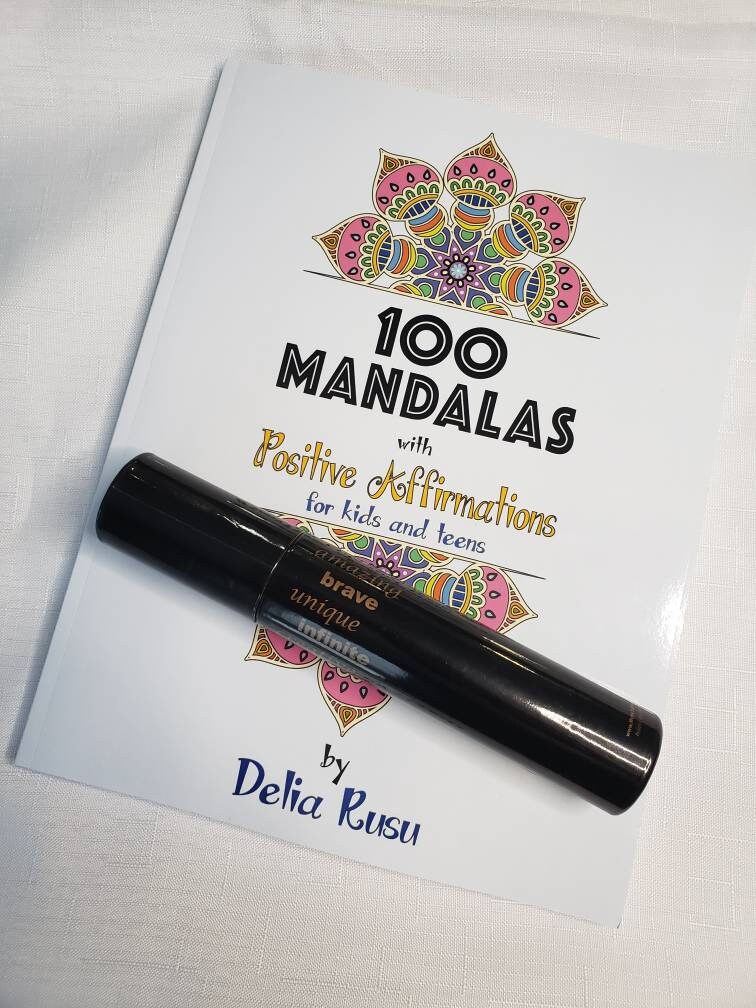 Colouring Book Bundle for Kids and Teens. Color 100 Positive ...