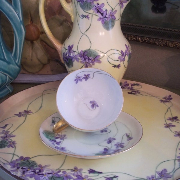 Hand Painted Tea Cup - Etsy