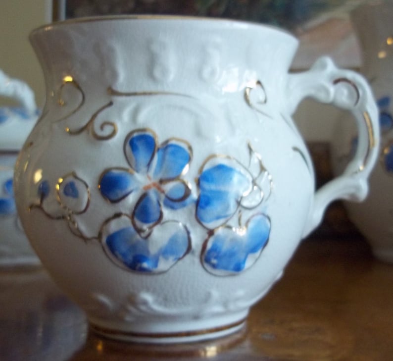 Home Pottery Living Bath Boudoir Decor Very Beautiful Chamber Bath Set ...