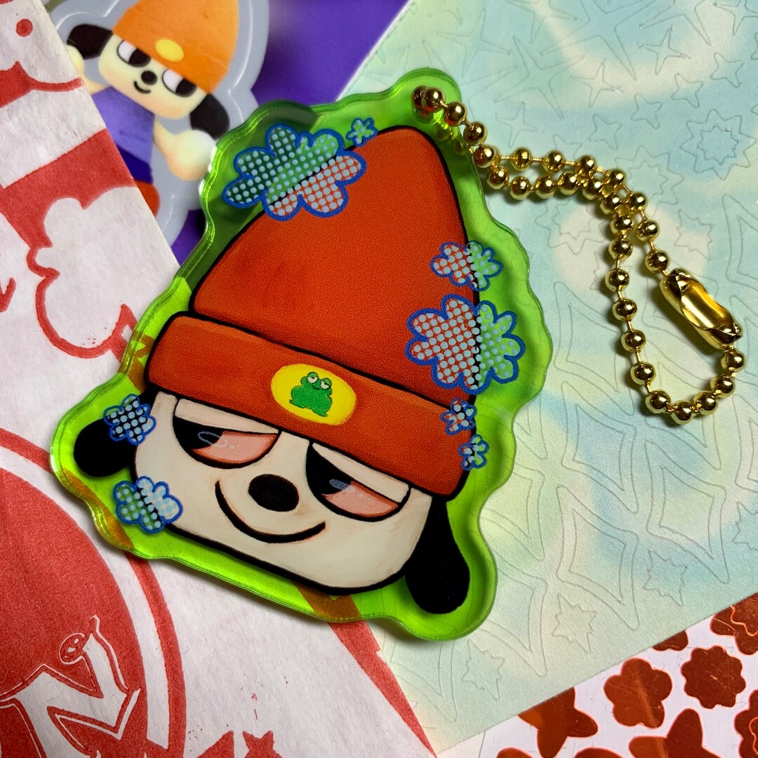 420 Parappa the Rapper 2-inch Acrylic Keychain - Playstation Psone Y2k ...