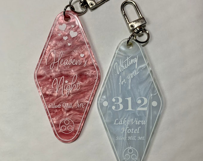 Silent Hill 2 Inspired Lakeview Hotel Room 312 Keychain - Etsy