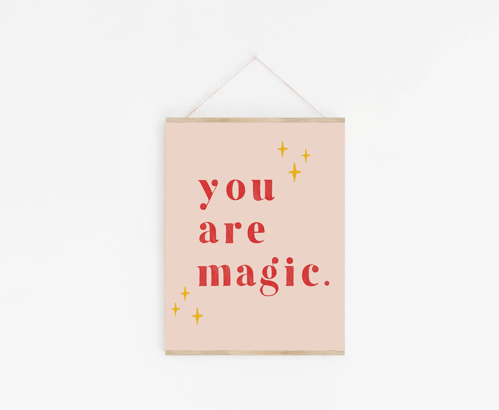 You Are Magic Quote Art Print Pretty Quote Inspirational - Etsy