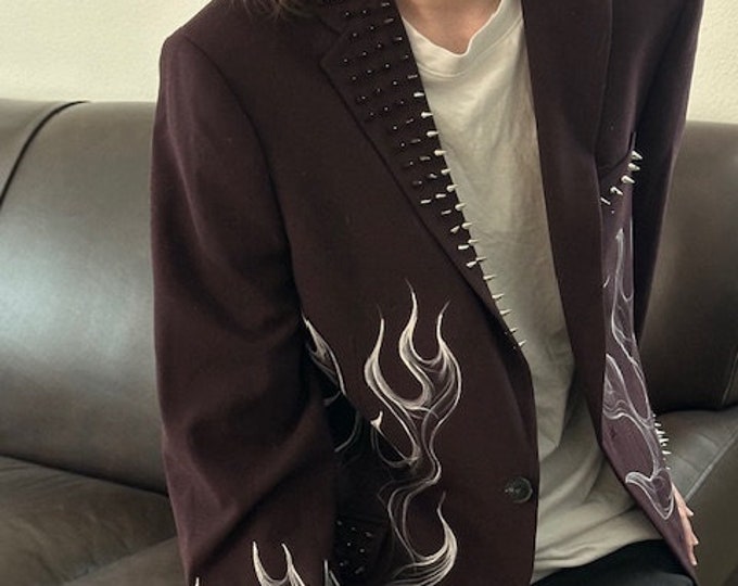 Custom Suit Jacket Punk Formal Design - Etsy