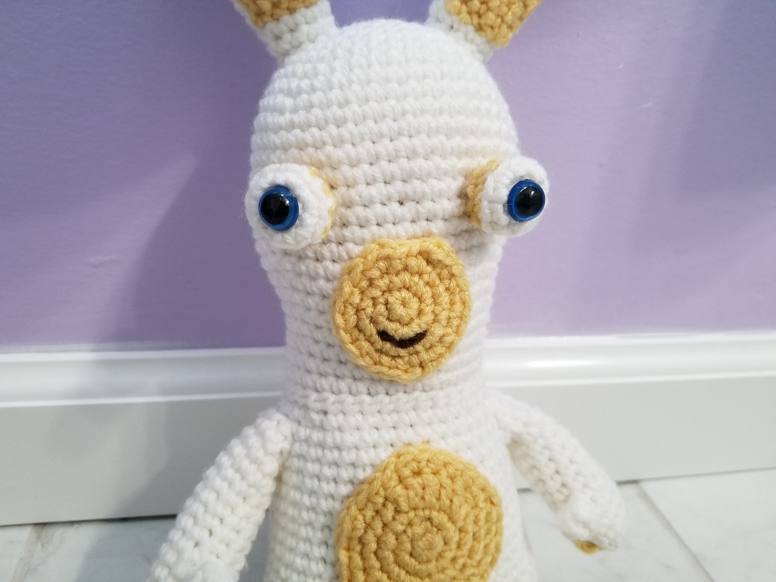 Raving Rabbid Crochet Pattern | Etsy
