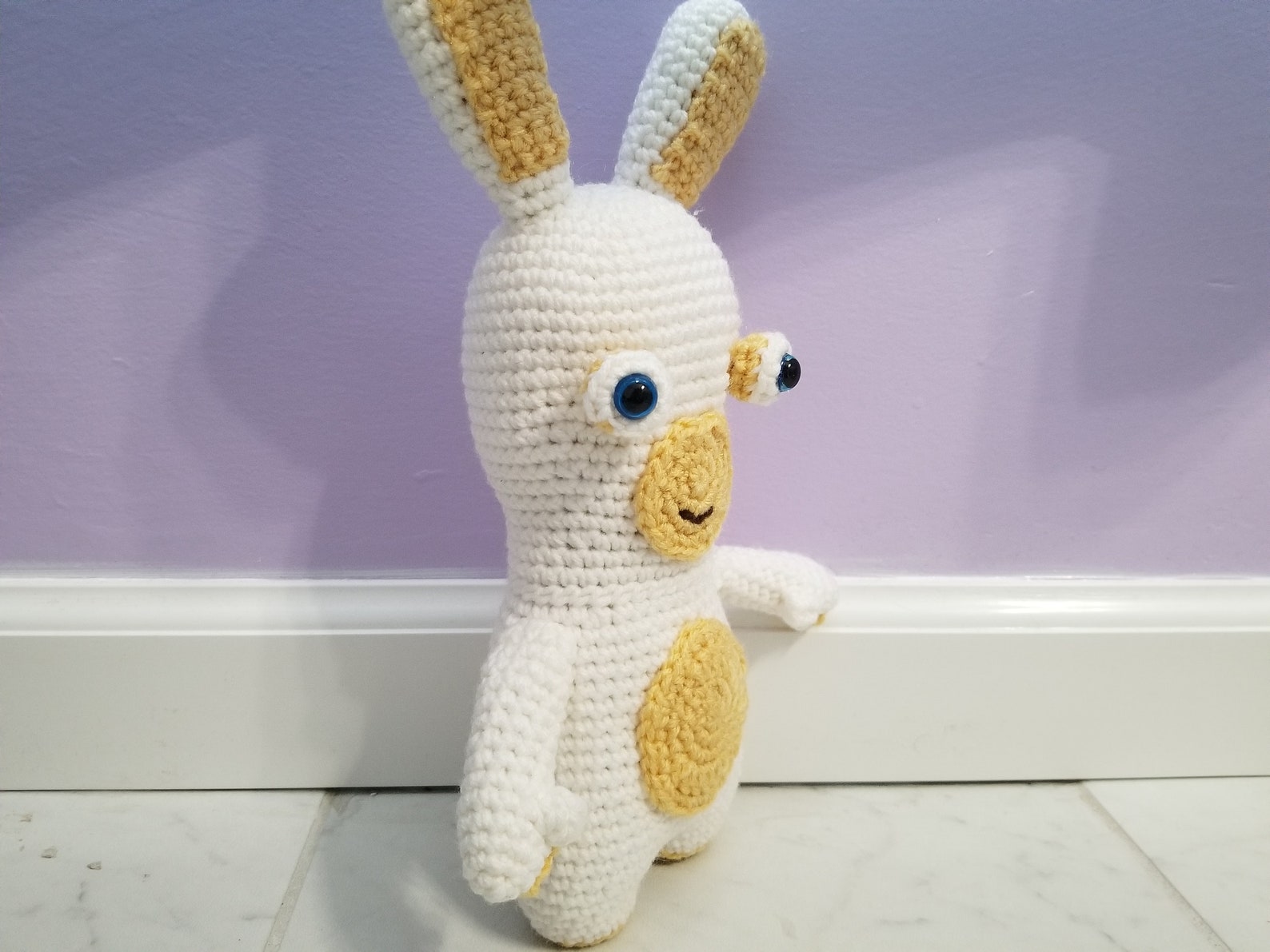 Raving Rabbid Crochet Pattern | Etsy