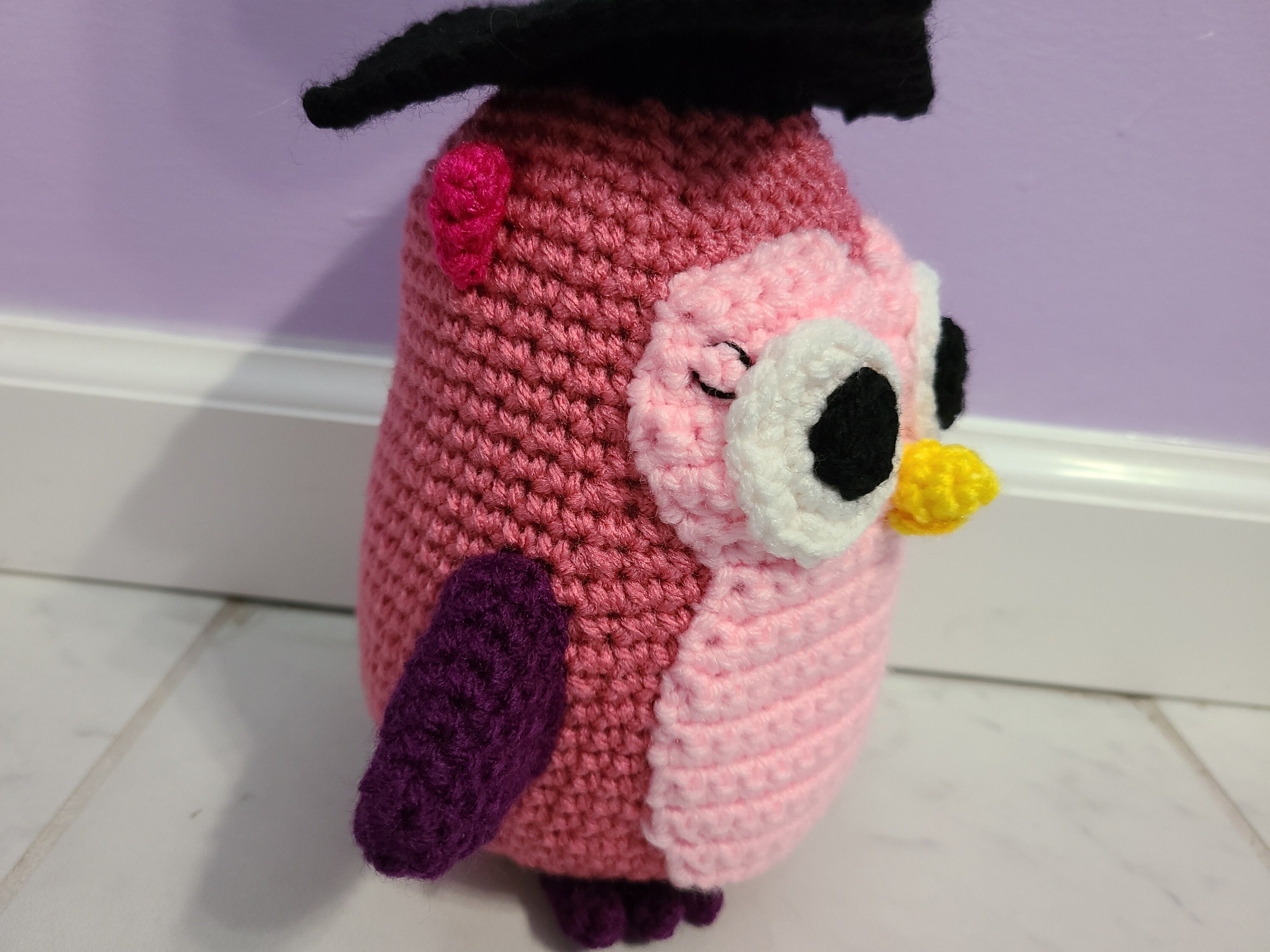 Professor Hootsburgh Crochet Pattern NOT Finished Toy | Etsy