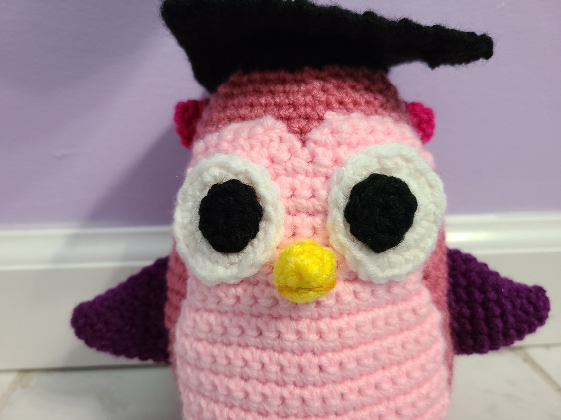 Professor Hootsburgh Crochet Pattern NOT Finished Toy - Etsy