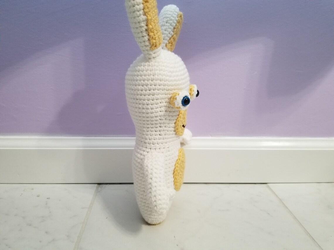 Raving Rabbid Crochet Pattern - Etsy