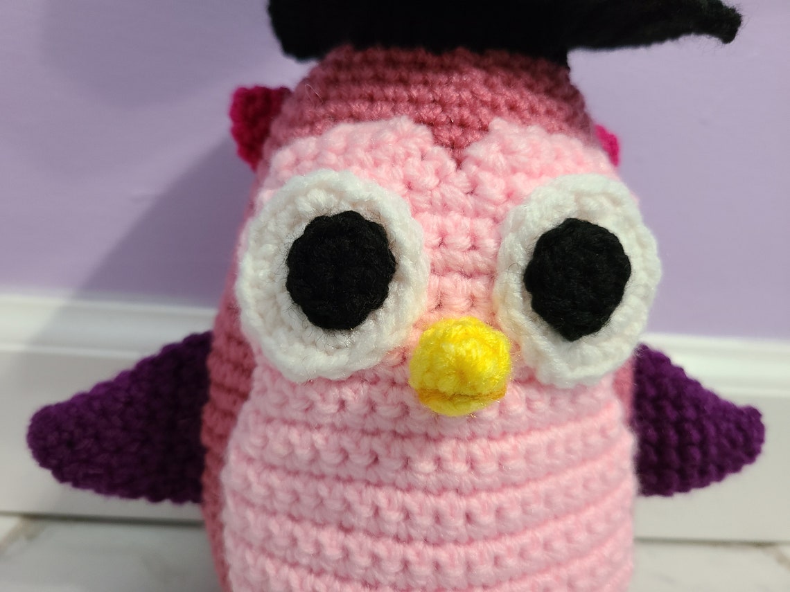 Professor Hootsburgh Crochet Pattern NOT Finished Toy - Etsy