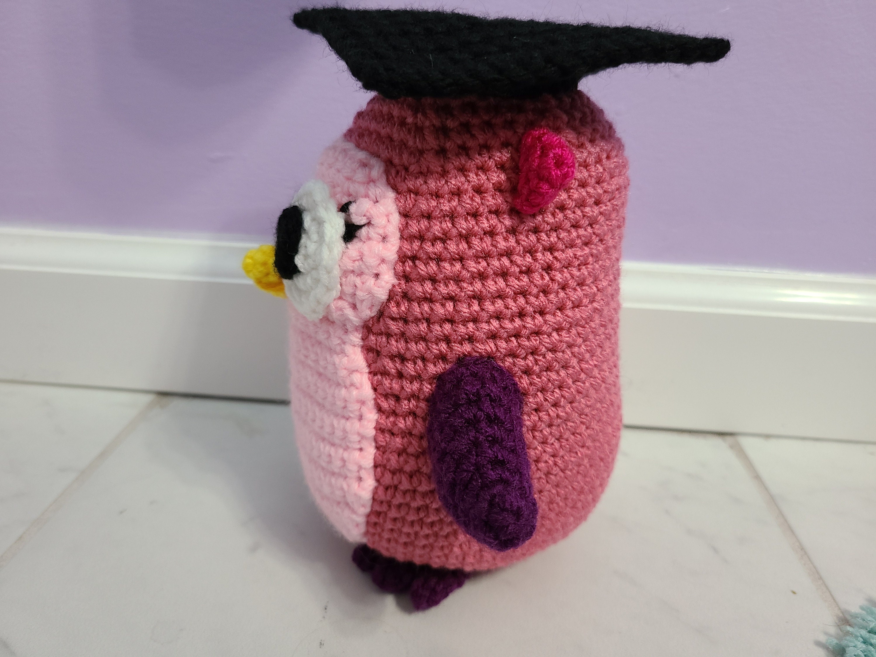 Professor Hootsburgh Crochet Pattern NOT Finished Toy | Etsy