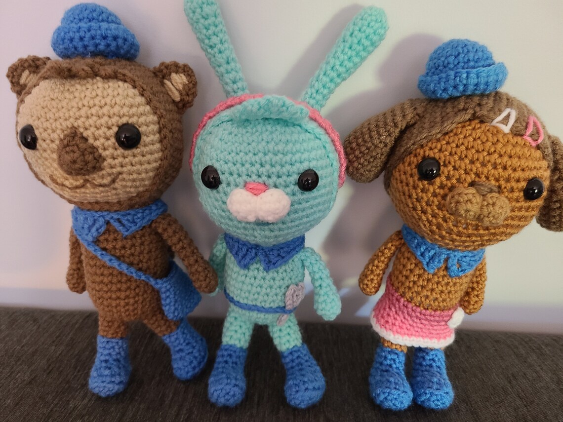 Octonauts Crochet Pattern Bundle 2 (NOT Finished Toys) - Etsy