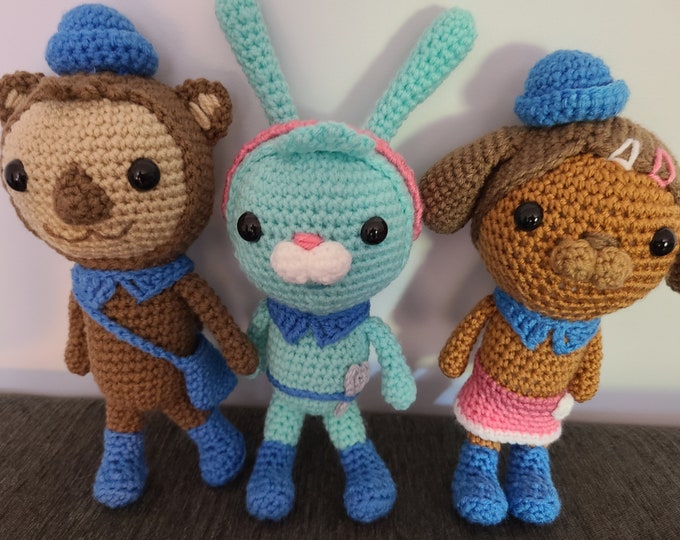 Octonauts Tweak Crochet Pattern - Etsy Canada