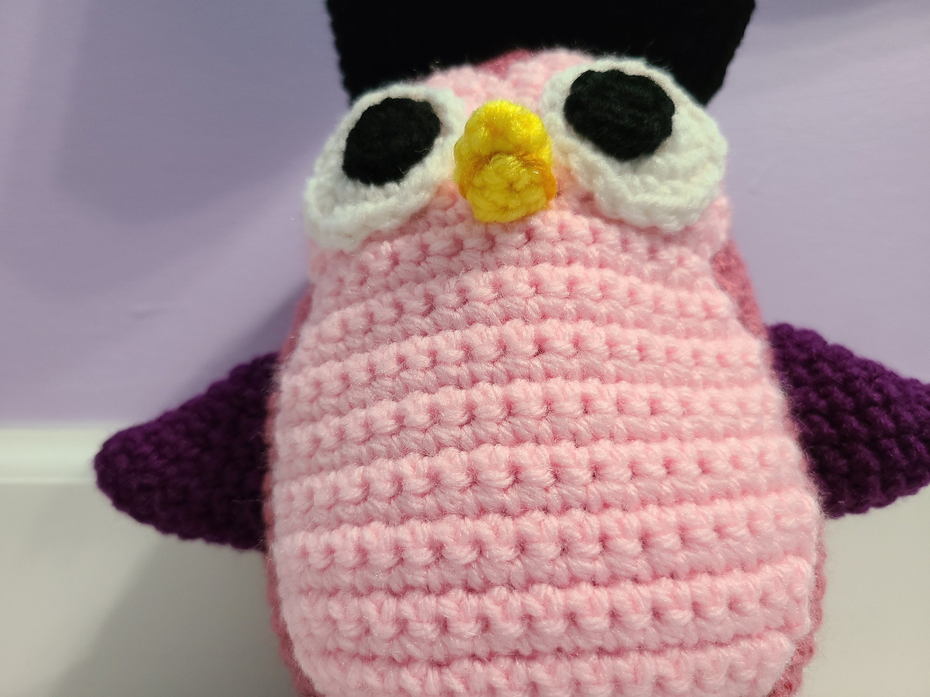 Professor Hootsburgh Crochet Pattern NOT Finished Toy | Etsy