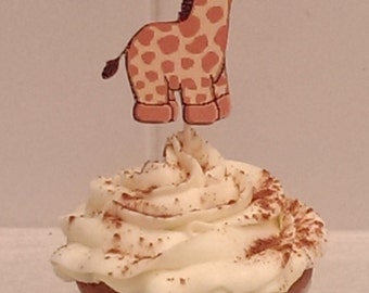 Giraffe cupcakes | Etsy
