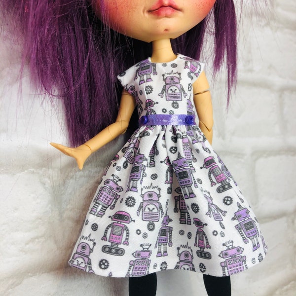 Robot Dress - Etsy