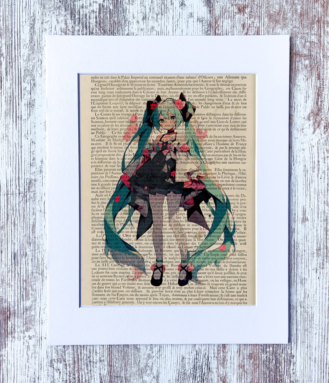 Printable Wall Art Hatsune Miku Anime Fan Print Home Decor Poster Geek ...