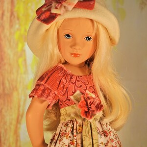 Slim 18" Doll Clothes Pattern Bohemian Girl Fits Petitcollin Starlette ...