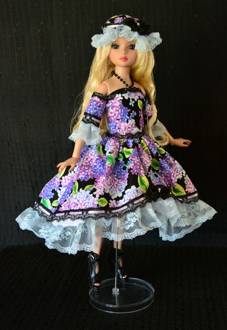 16" Tonner Ellowyne Wilde Clothes Dress Pattern in PDF to Make "lilacs ...