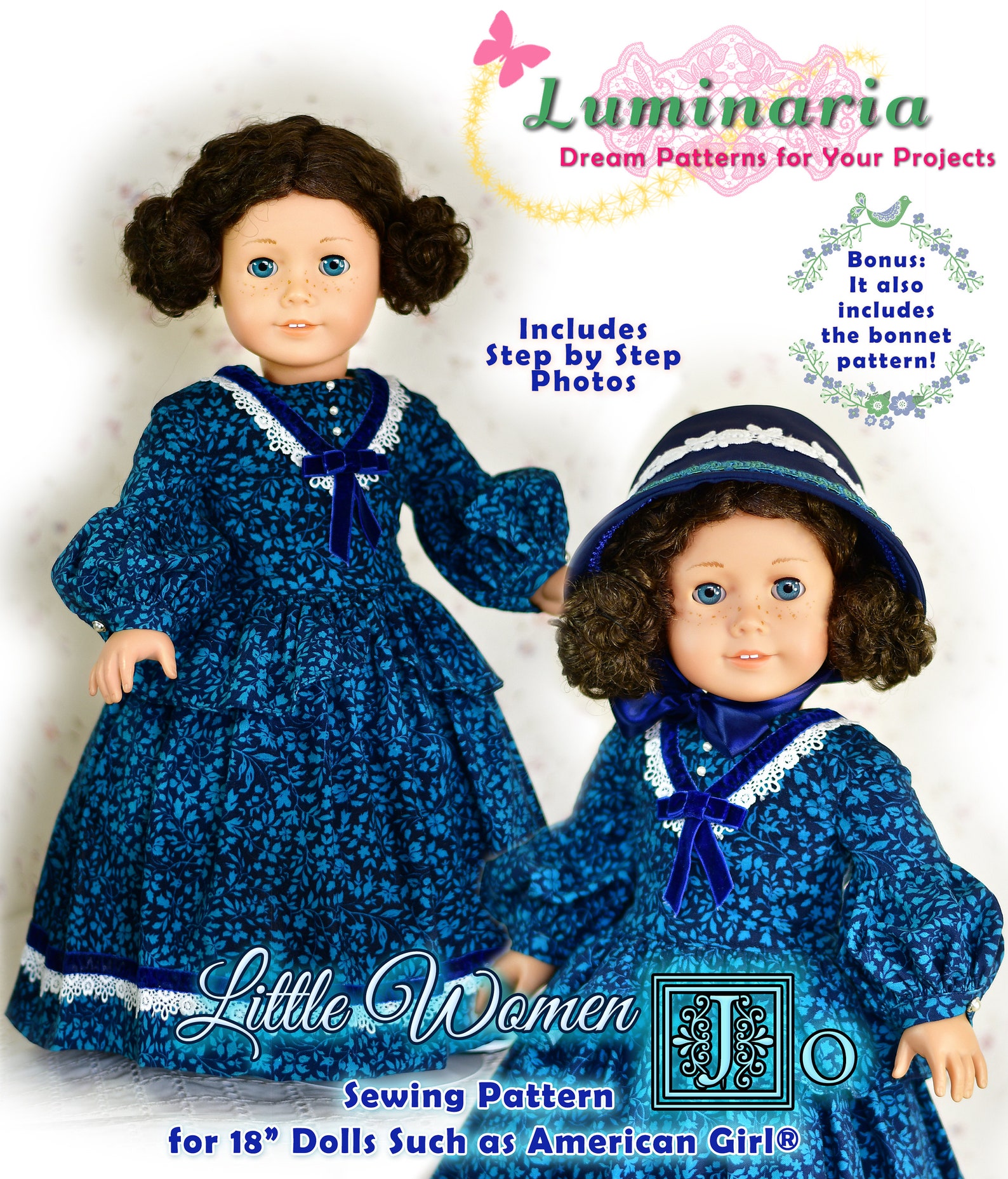 18 Inch Doll Clothes Dress PDF Sewing Pattern for 18 - Etsy