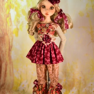 BJD Doll Clothes Pattern Fits 18" MSD BJD Kaye Wiggs & Liz Frost ...