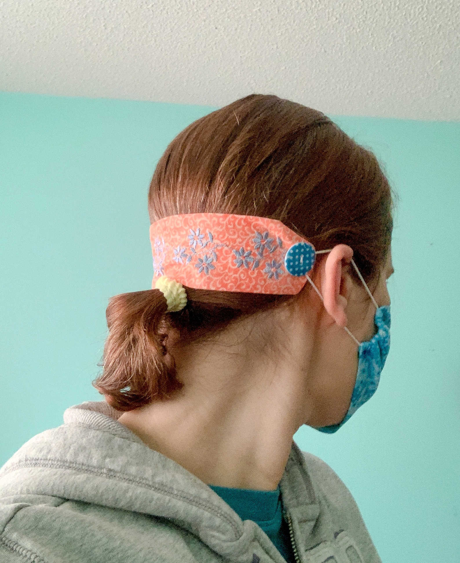 In the Hoop Face Mask Extender Ear Saver Holder Embroidery - Etsy