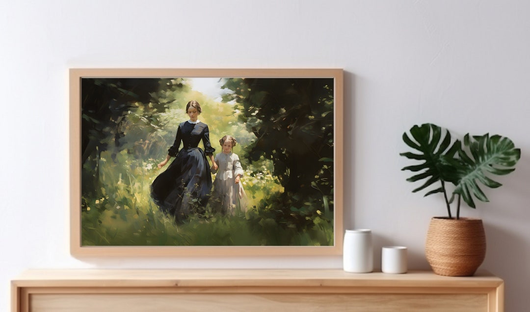 Printable Jane Eyre Charlotte Bronte Sisters Fan Art Print Wall Home ...